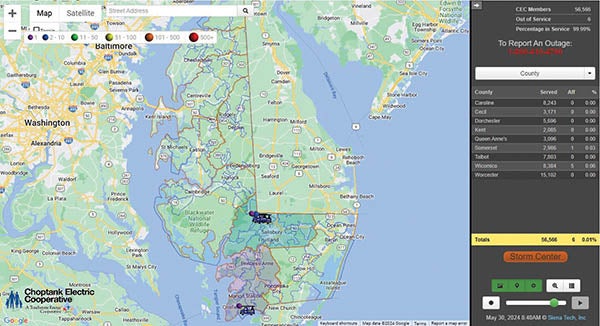 System Control Has the Power | Choptank Electric Cooperative